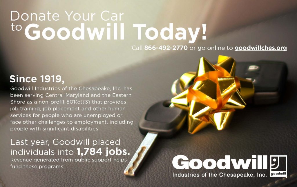Donate your car to Goodwill and support our job training programs ...